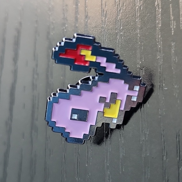 Pokemon | Jewelry | Pokemon Pixelated Charmander Enamel Pin | Poshmark